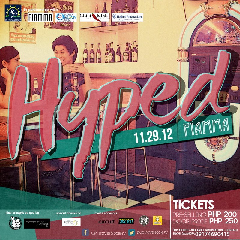 HYPED: An All-Out Old School Party for A Cause by The UP Travel Society ...