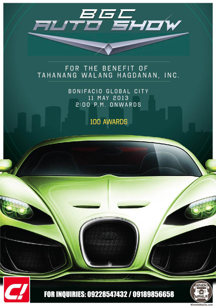 The BGC Auto Show - When In Manila