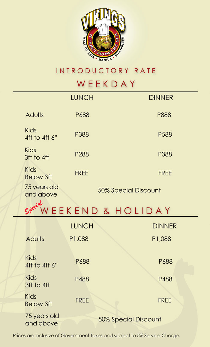 10 Reasons to Celebrate at Vikings SM North Edsa - When In Manila