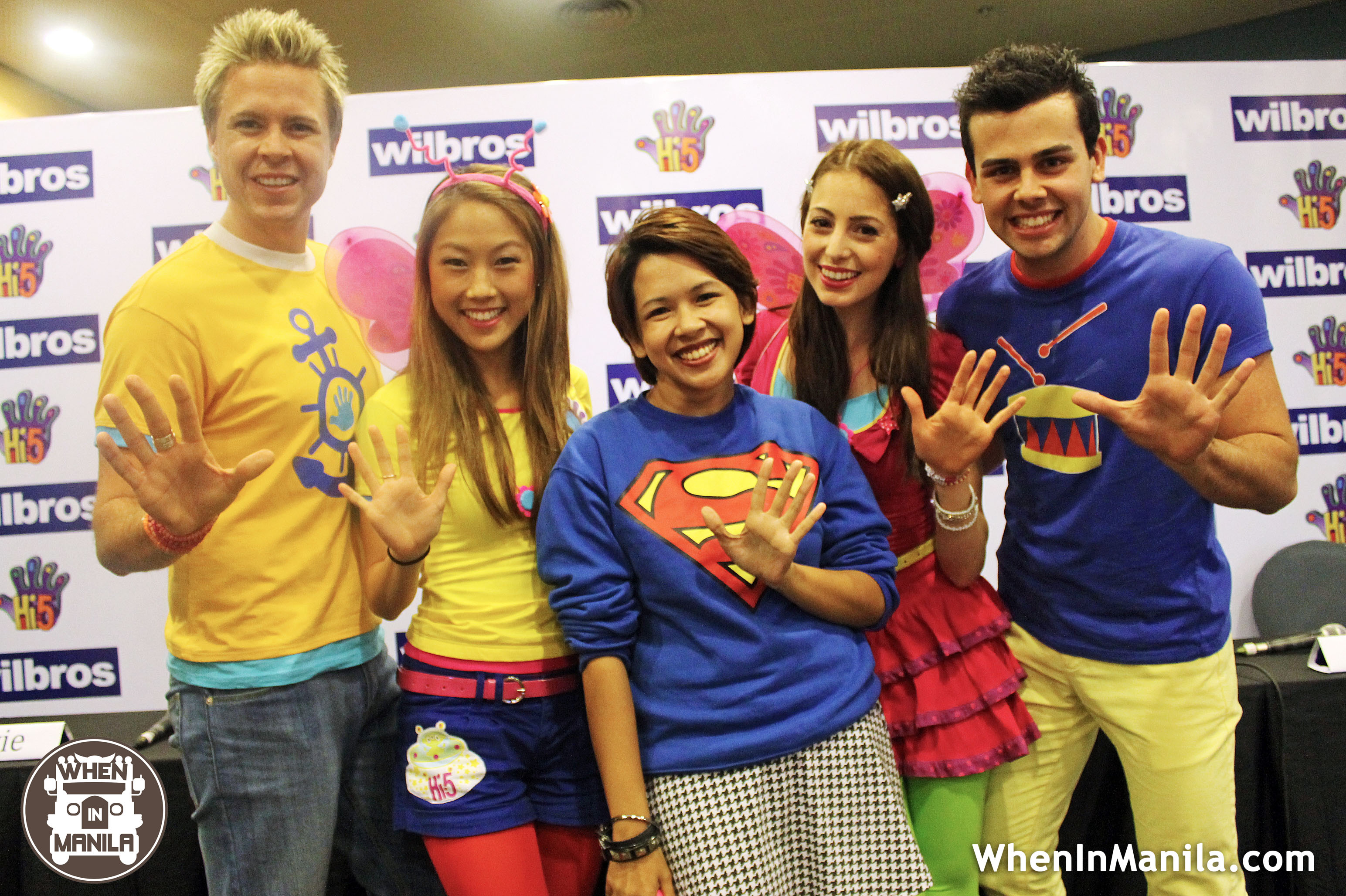 Hi-5 is in Manila for Their First Ever Live Concert Style Stage Show ...