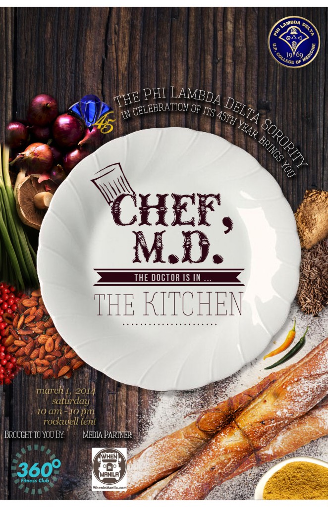 Chef, M.D.: The Doctor is in… the Kitchen! - When In Manila