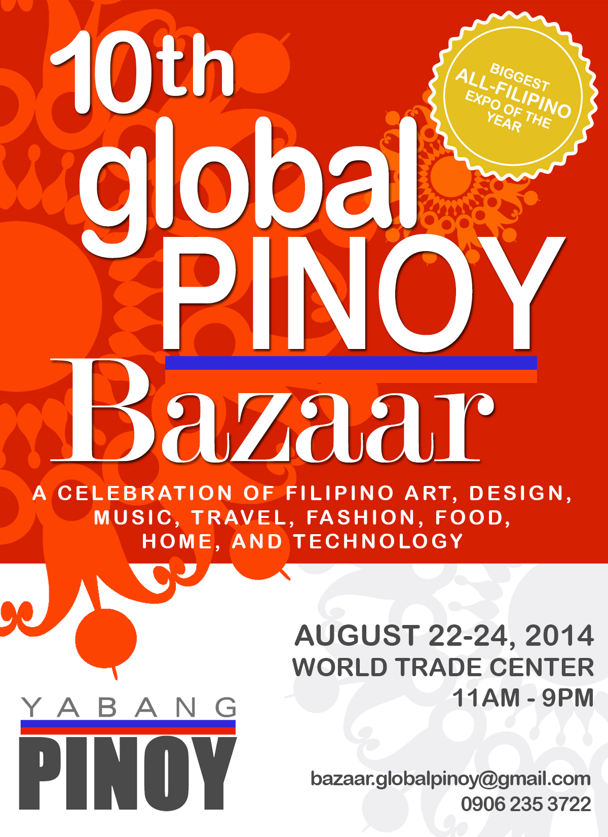 Yabang Pinoy’s 10th Global Pinoy Bazaar: A Celebration of Great ...