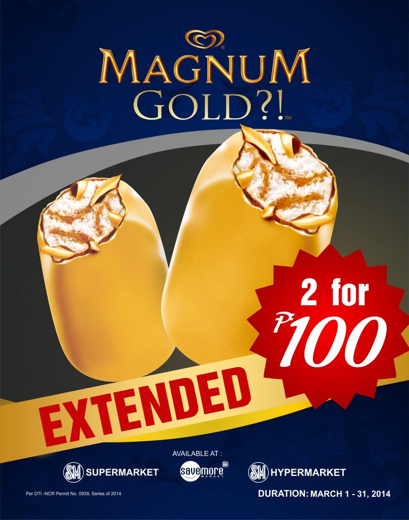 Magnum GOLD - Extended! Grab the Gold Now! - When In Manila