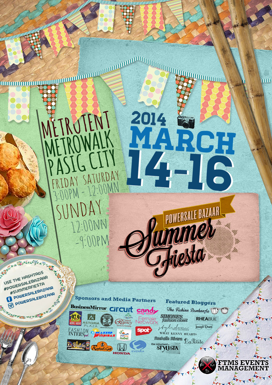 Power Sale Bazaar Summer Fiesta Edition 2014! Shop 'Til You Drop ...