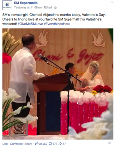 Funny SM Elevator Girl Gets Married On Valentines Day - When In Manila