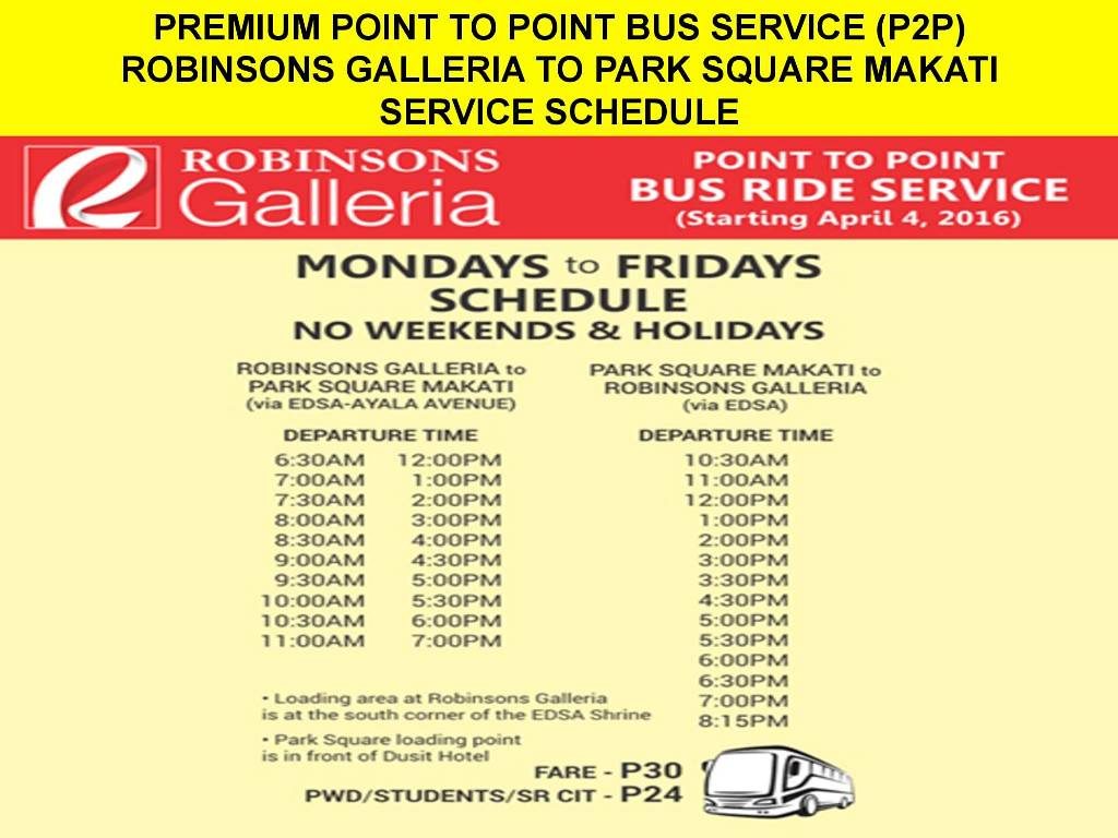 Updated Premium P2P Bus Routes: Will This Ease Metro Manila Travel ...