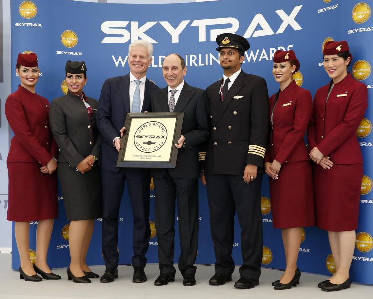 Qatar Airways Wins World's Best Business Class, Best Business Class Airline Lounge and Best ...