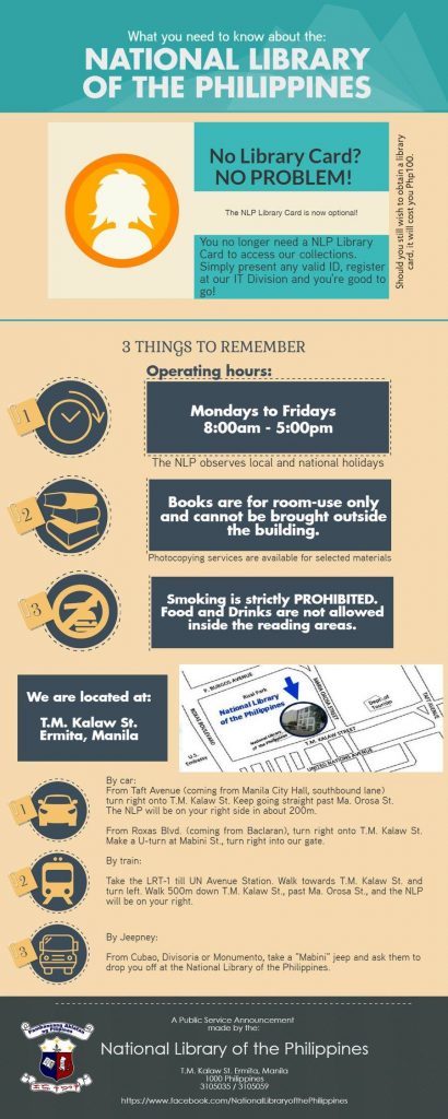 You Can Now Visit the National Library for FREE! - When In Manila