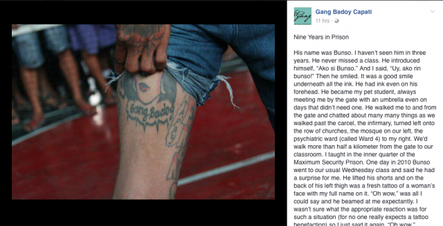 READ: Gang Badoy's Powerful Post For National Correctional ...