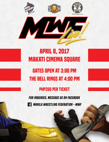 Manila Wrestling Federation Makes its Debut at MCS - When In Manila