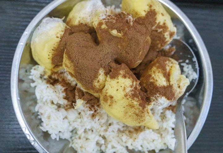 People Are Freaking Out Over This Dish Of Durian, Milo Powder, and Rice ...