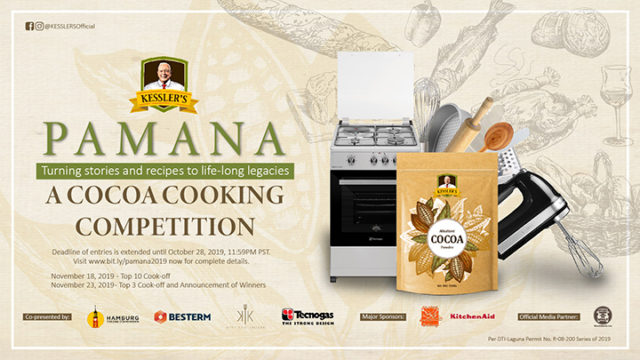 Pamana: A Cocoa Cooking Competition - When In Manila