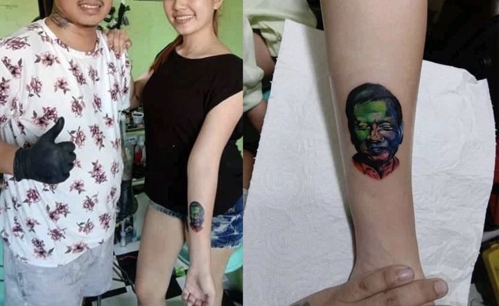 LOOK: Woman Shows Her Love for the President With This Brave Tattoo ...