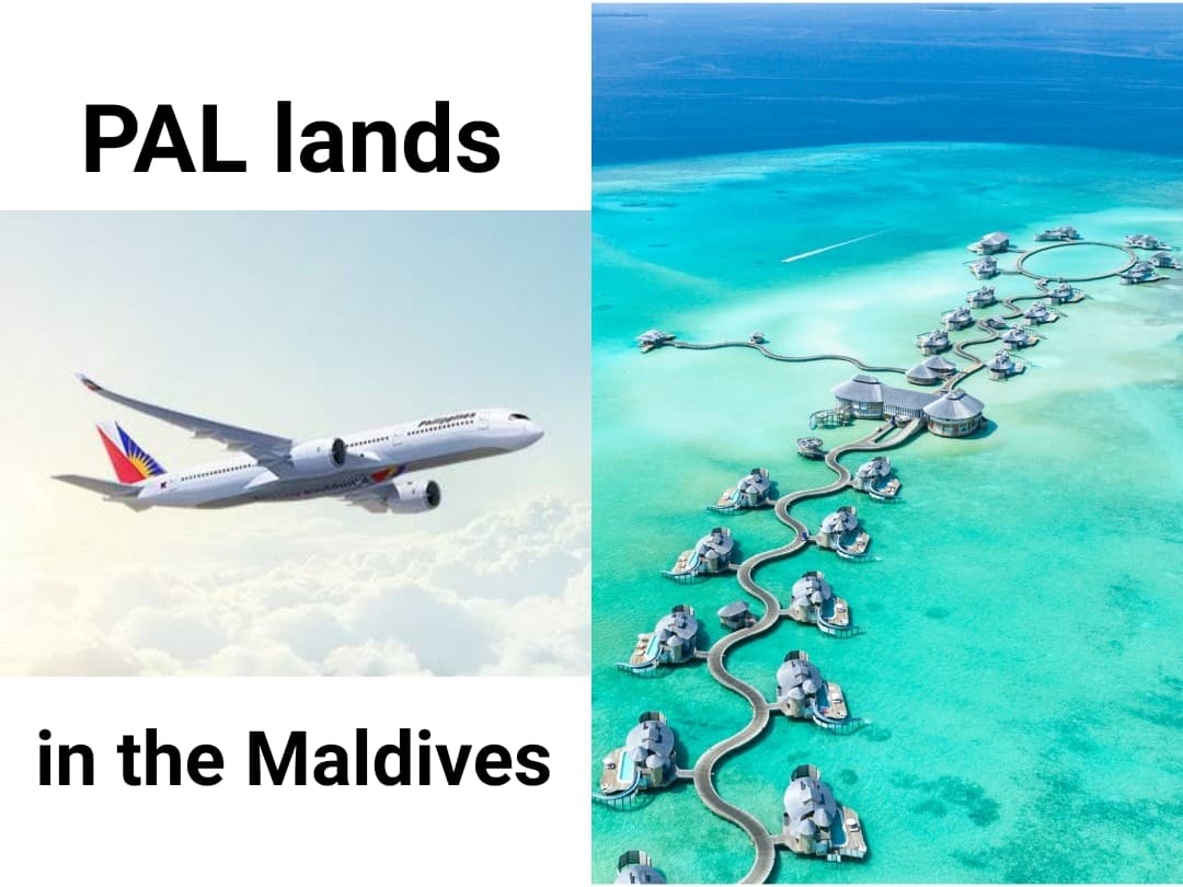 History made: PAL lands for the first time in the Maldives - When In Manila