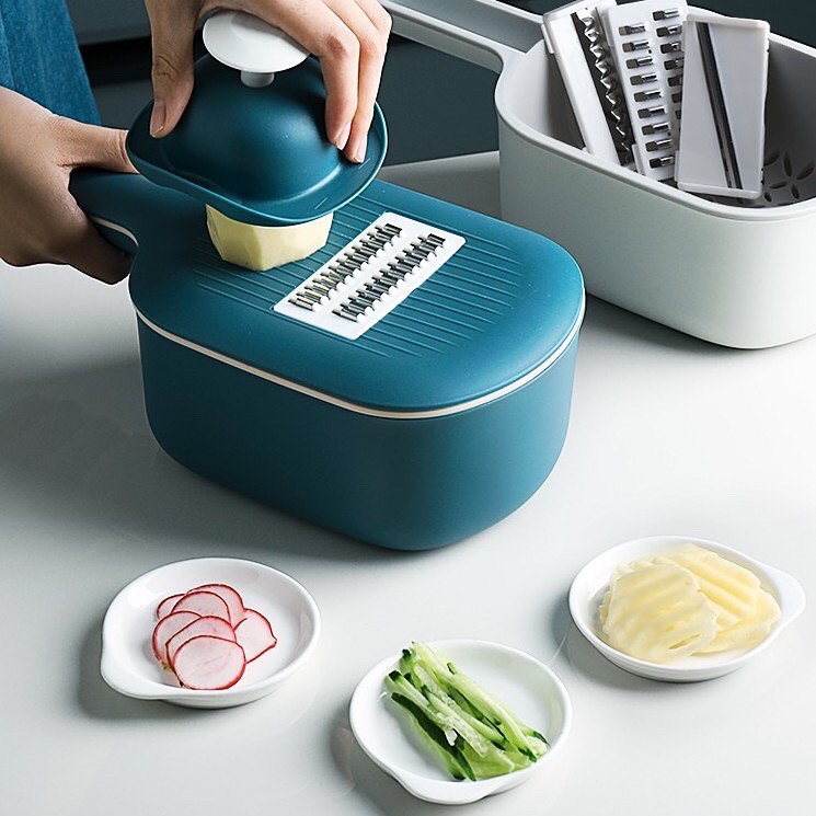 This cute vegetable strainer-slash-slicer will go GRATE with your ...