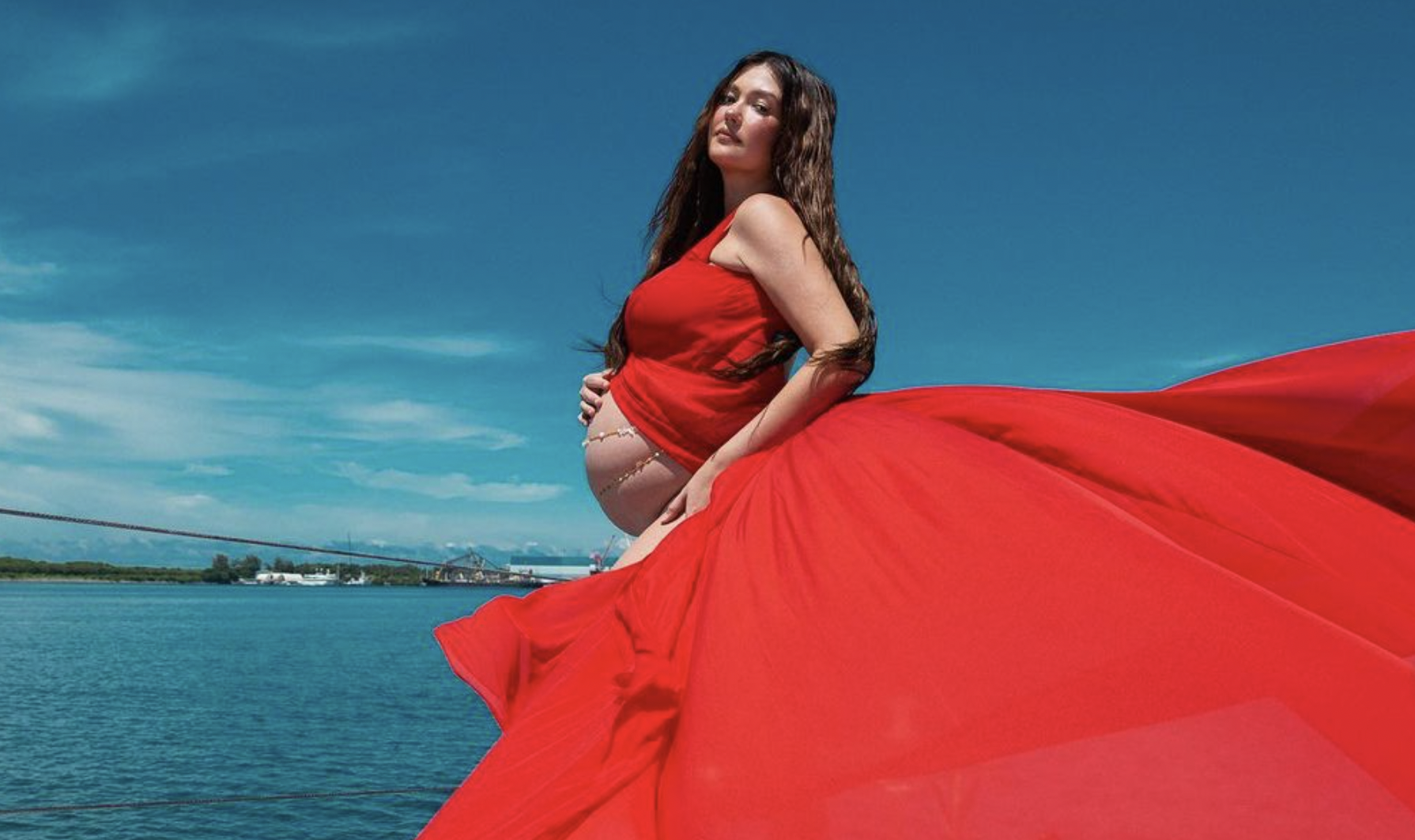 Angelica Panganiban’s Maternity Shoot on a Yacht Just Broke the ...