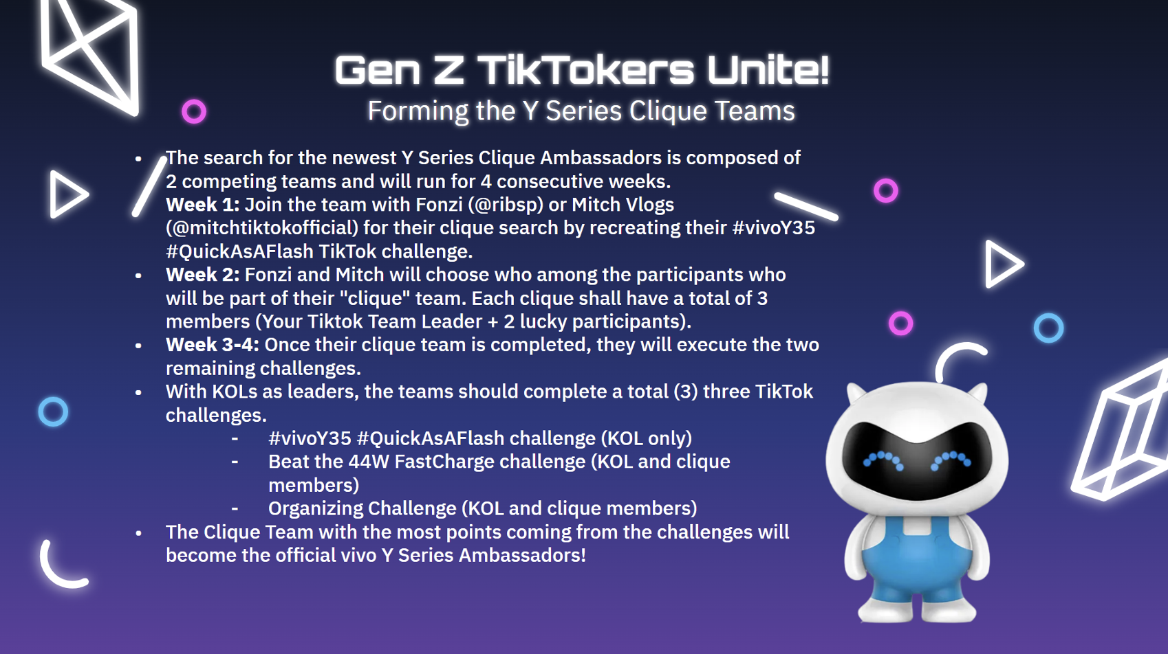 Gen Zs! Level Up Your TikTok Game and Join the vivo Y Series Clique Squad - When In Manila