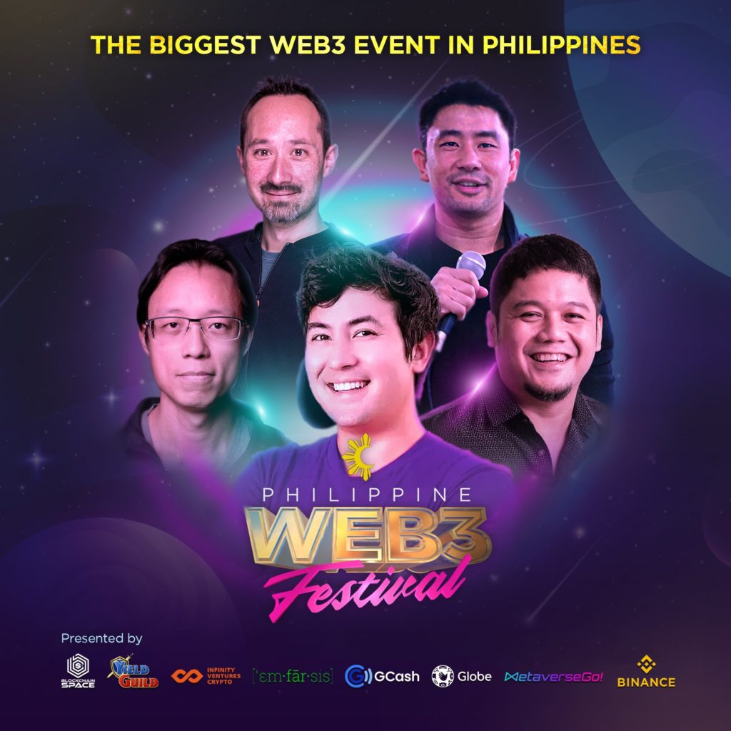Philippine Web3 Festival Schedule Showcase for NFTs, Crypto, Games, Guilds, Esports, Hackathon ...