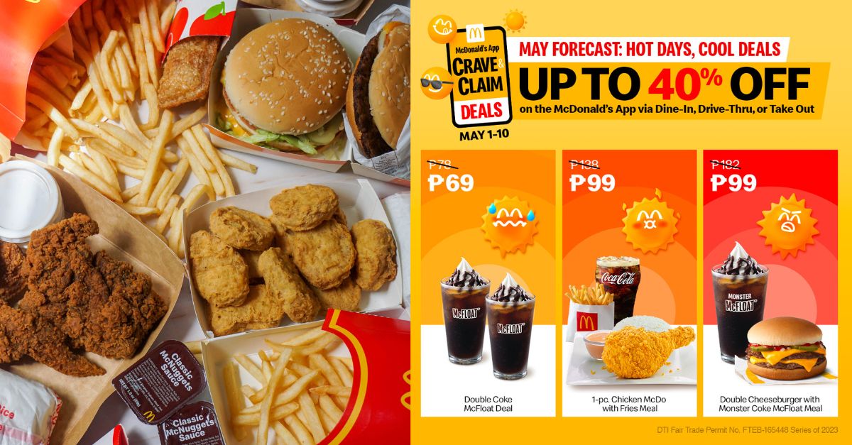 LOOK: Beat the Summer Heat With Awesome Deals From the McDonald’s App ...