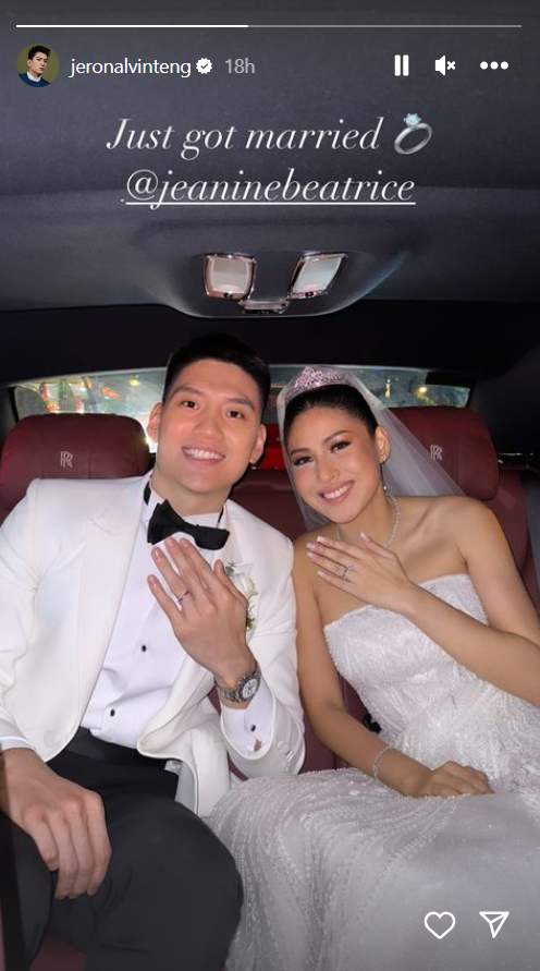 Jeron Teng and Jeanine Tsoi Are Married! - When In Manila
