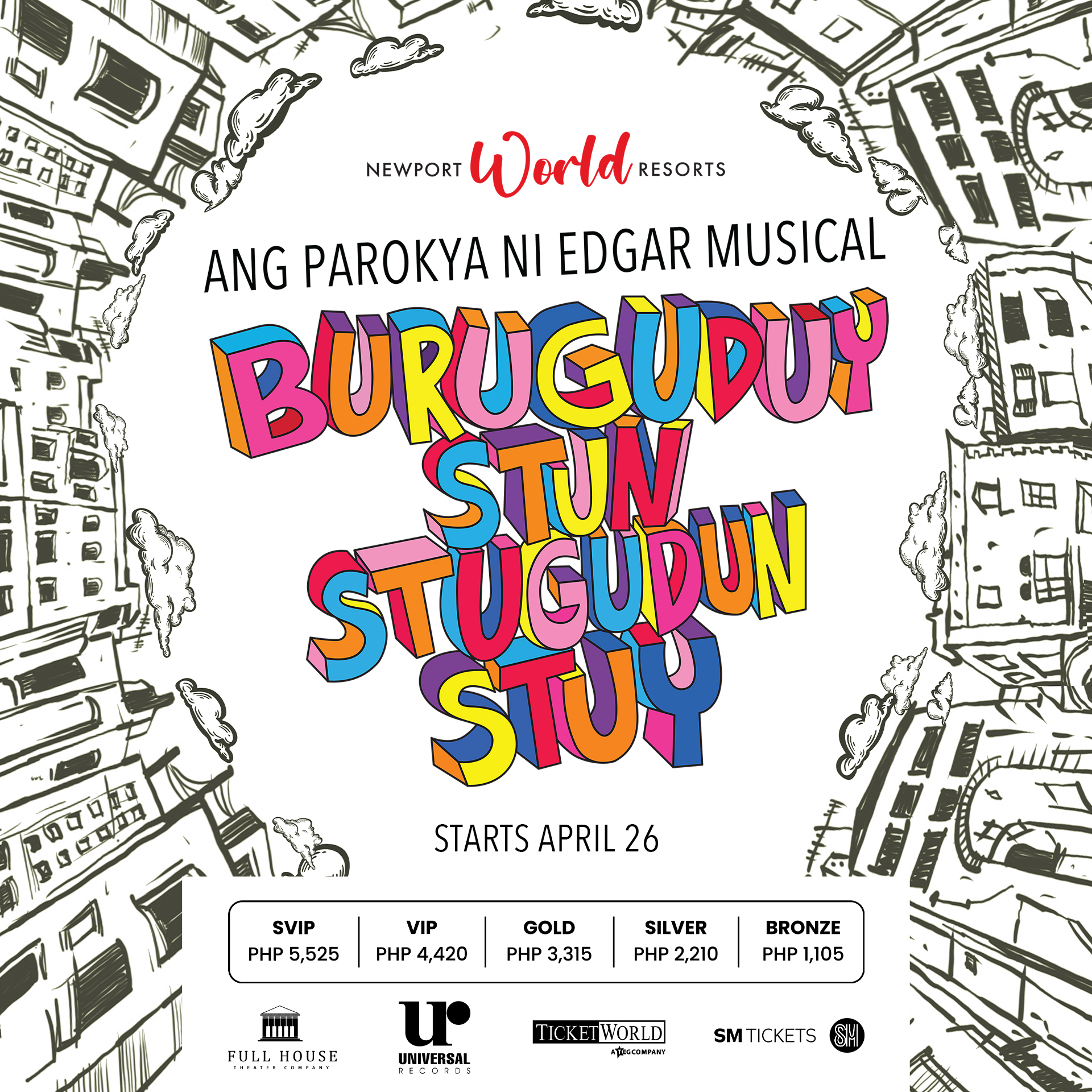 Here Are the Ticket Prices for Ang Parokya ni Edgar Musical - When In ...